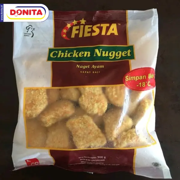 Fiesta Chicken Nugget Frozen 500 Gr - Fiesta Frozen
